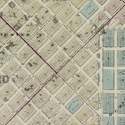 Time Traveler's Map of Denver