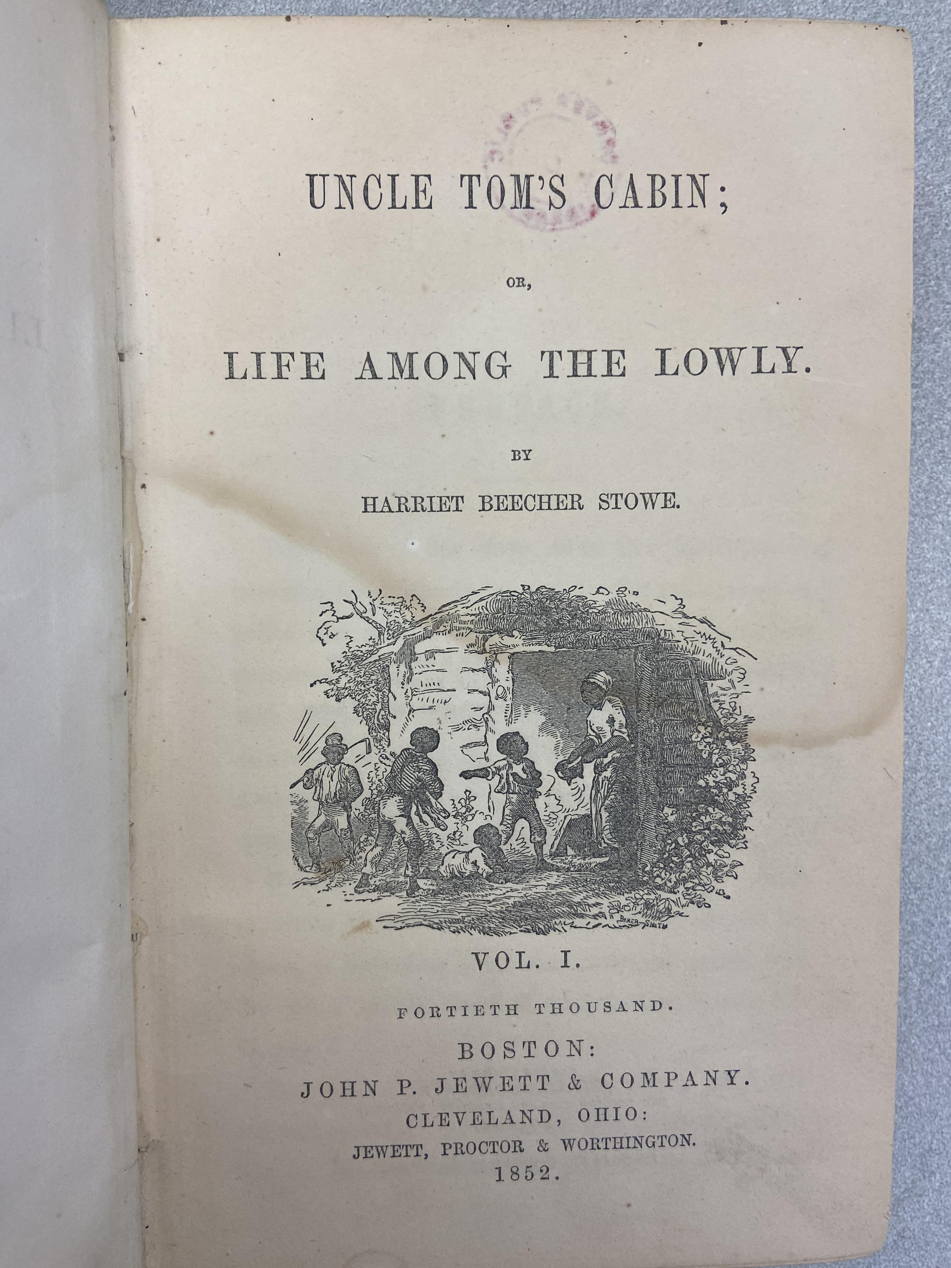 From the Rare Books Collection: The Many First Editions of Uncle Tom's ...