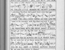 Blackfoot language | Denver Public Library History