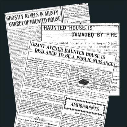 Newspaper Reports Of A Haunted House, 1902-1904 | Denver Public Library ...