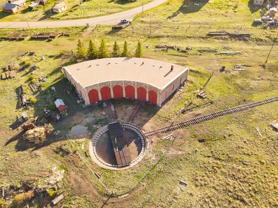 Como Railroad Roundhouse | Denver Public Library History